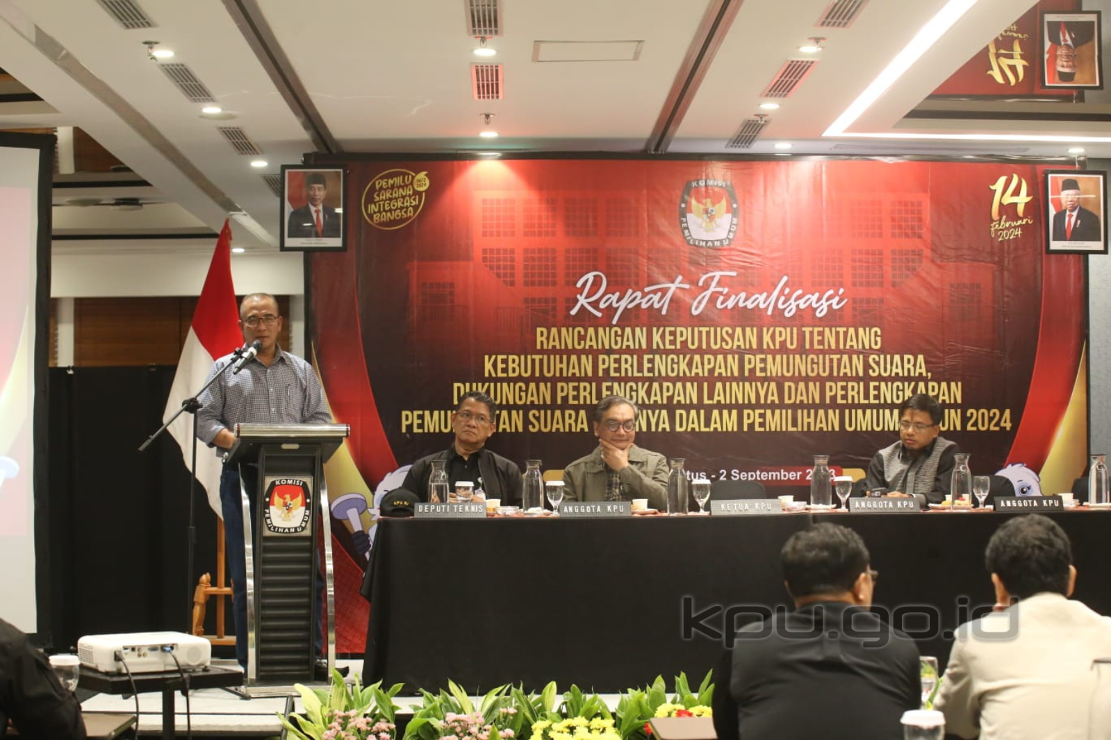 Ketua KPU: Buat Matriks Agar Tanggung Jawab dan Ruang Lingkup Kerja Terukur - KPU